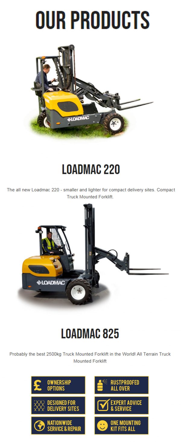 Loadmac Forklifts – Truck Crane Forklift Distributor in Dundalk ...